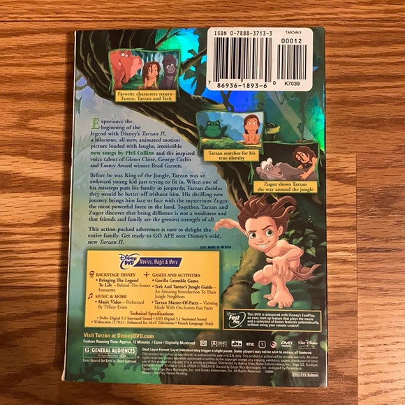 Tarzan 2 Characters